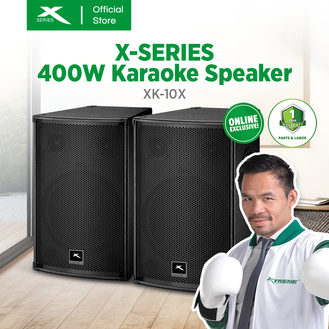 XTREME 400W Two-Way Professional Speaker (XK-10) – XTREME Appliances
